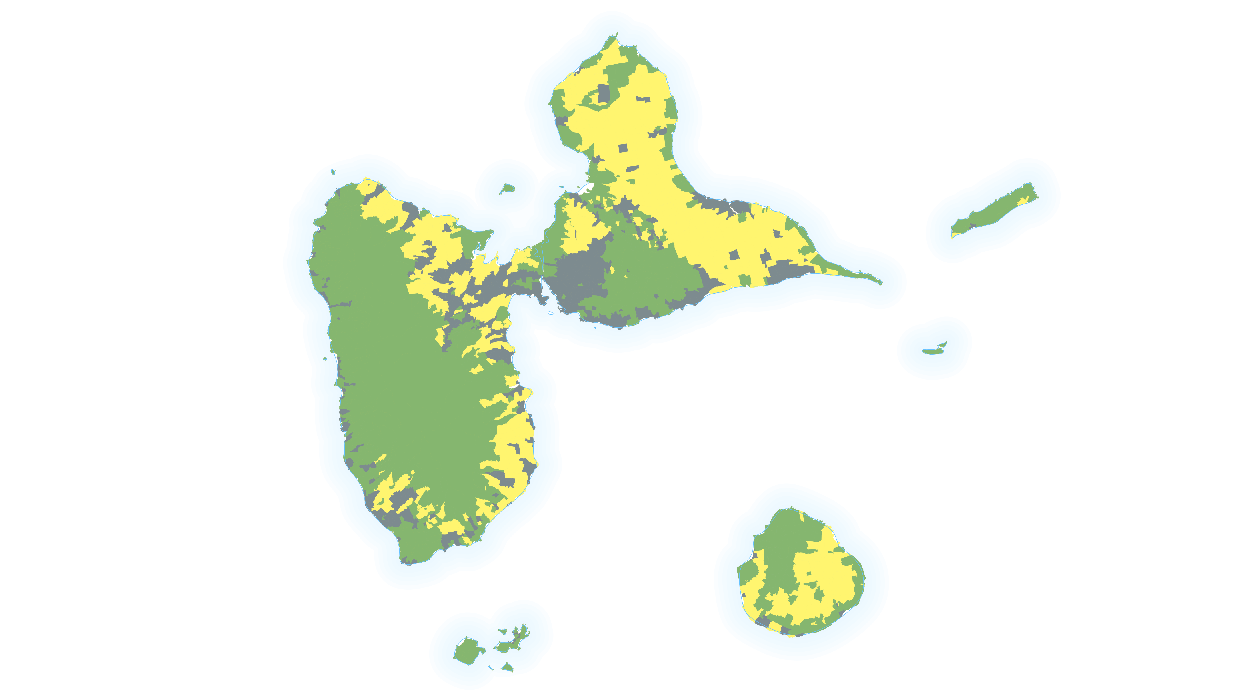 Evolution du foncier agricole en Guadeloupe | DAAF Guadeloupe